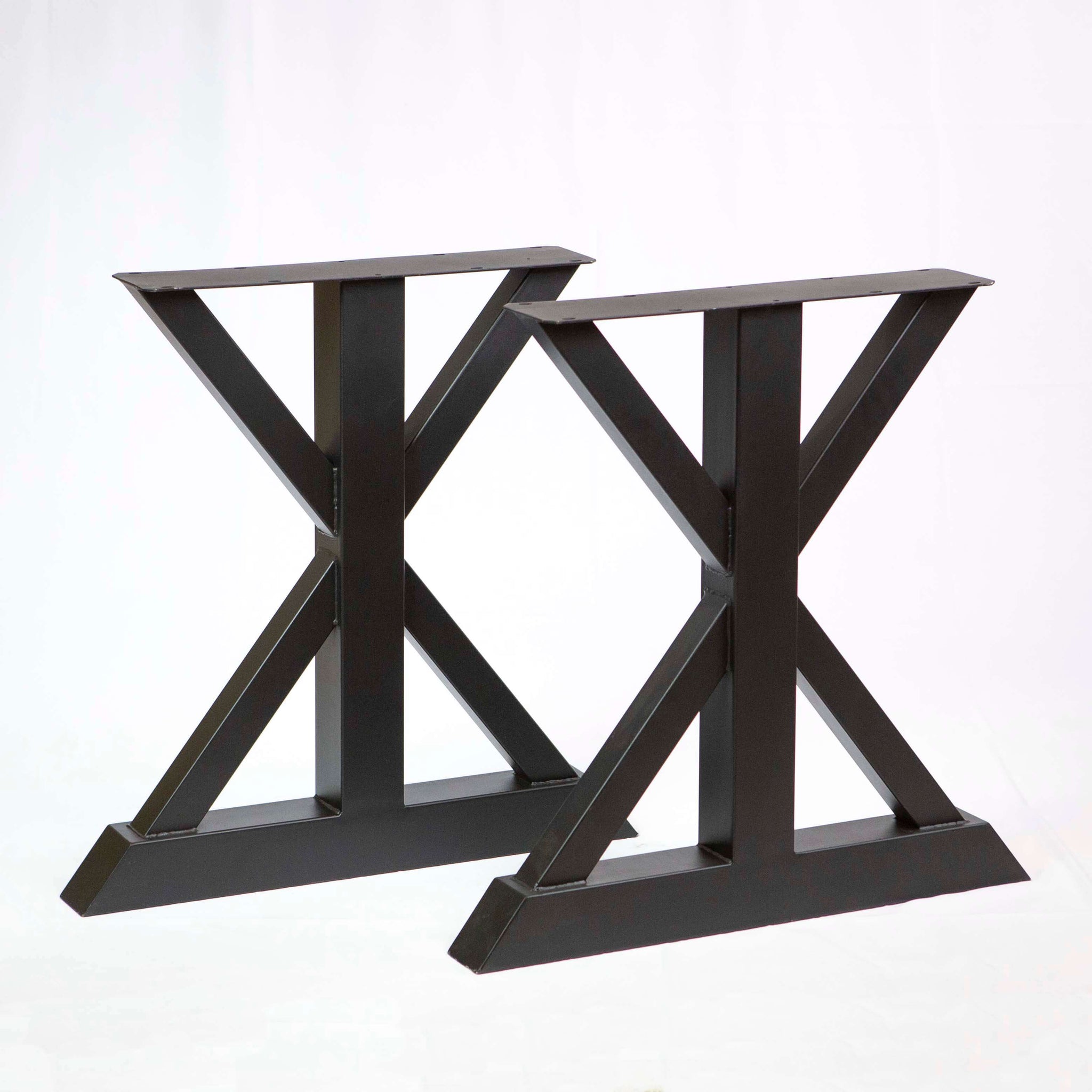 Industrial Trestle Table Legs - Strong Metal Supports
