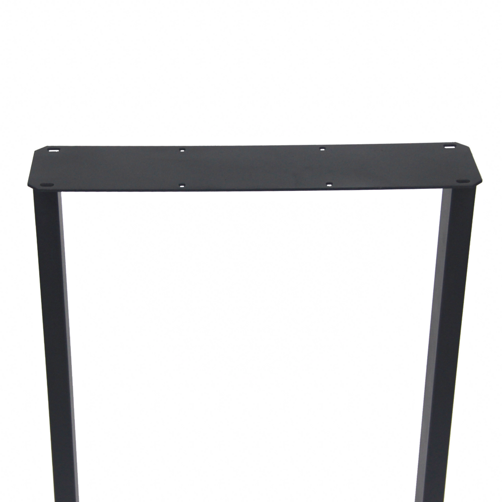 Steel U-Shaped Desk Table Legs, W5033BW