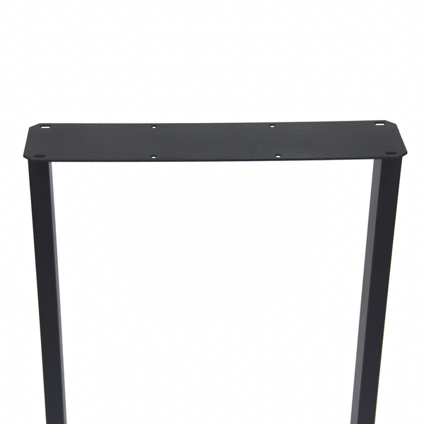 Steel U-Shaped Desk Table Legs, W5033BW