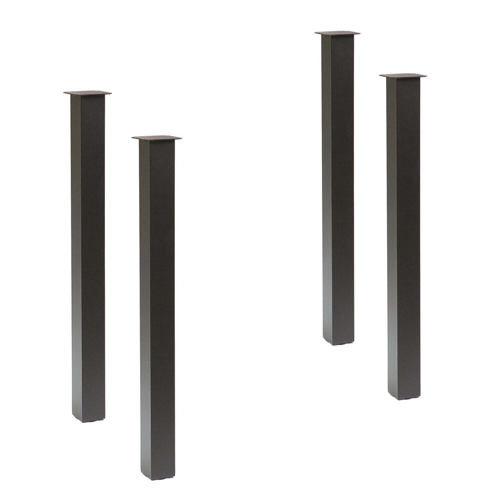Column Style Bar Height Legs 101cm, Industrial Metal, SS1080