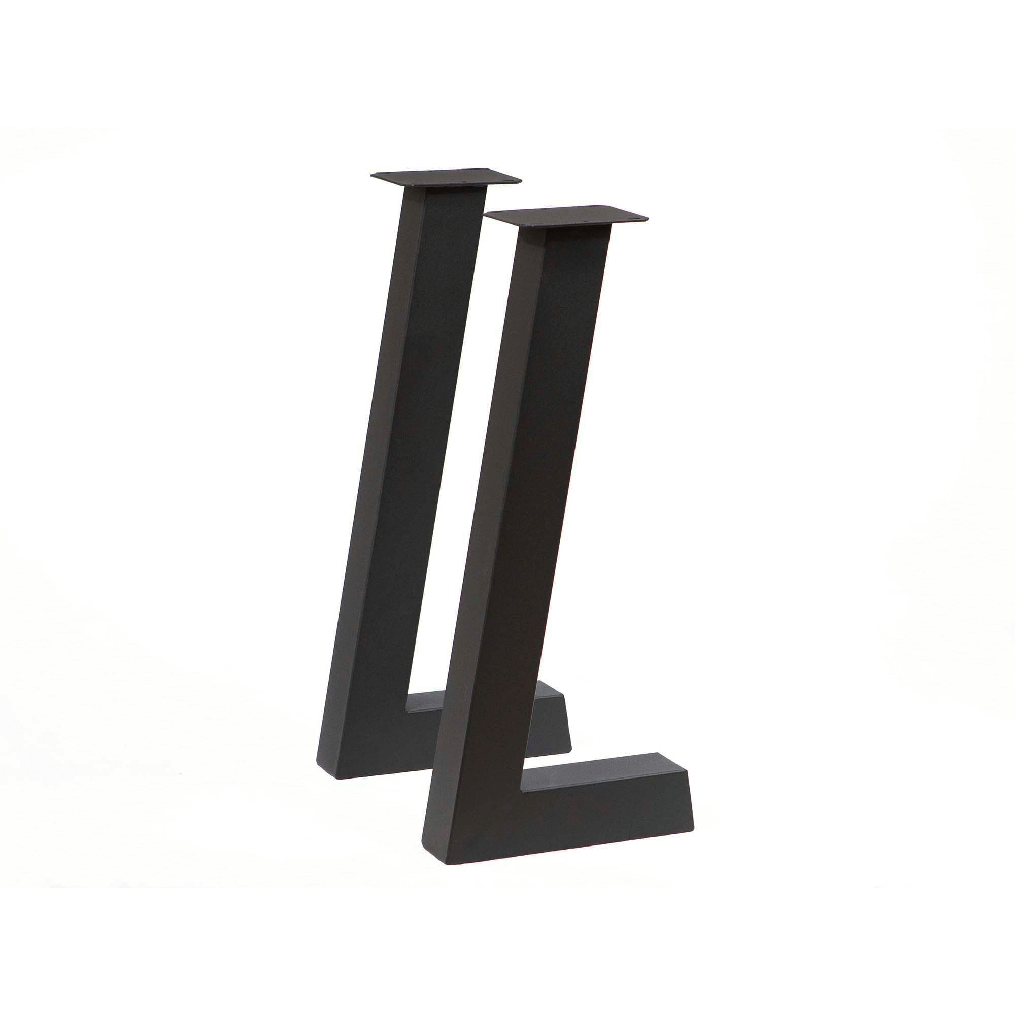 Steel Table Legs, L-Shaped Console Table Legs, SS1830