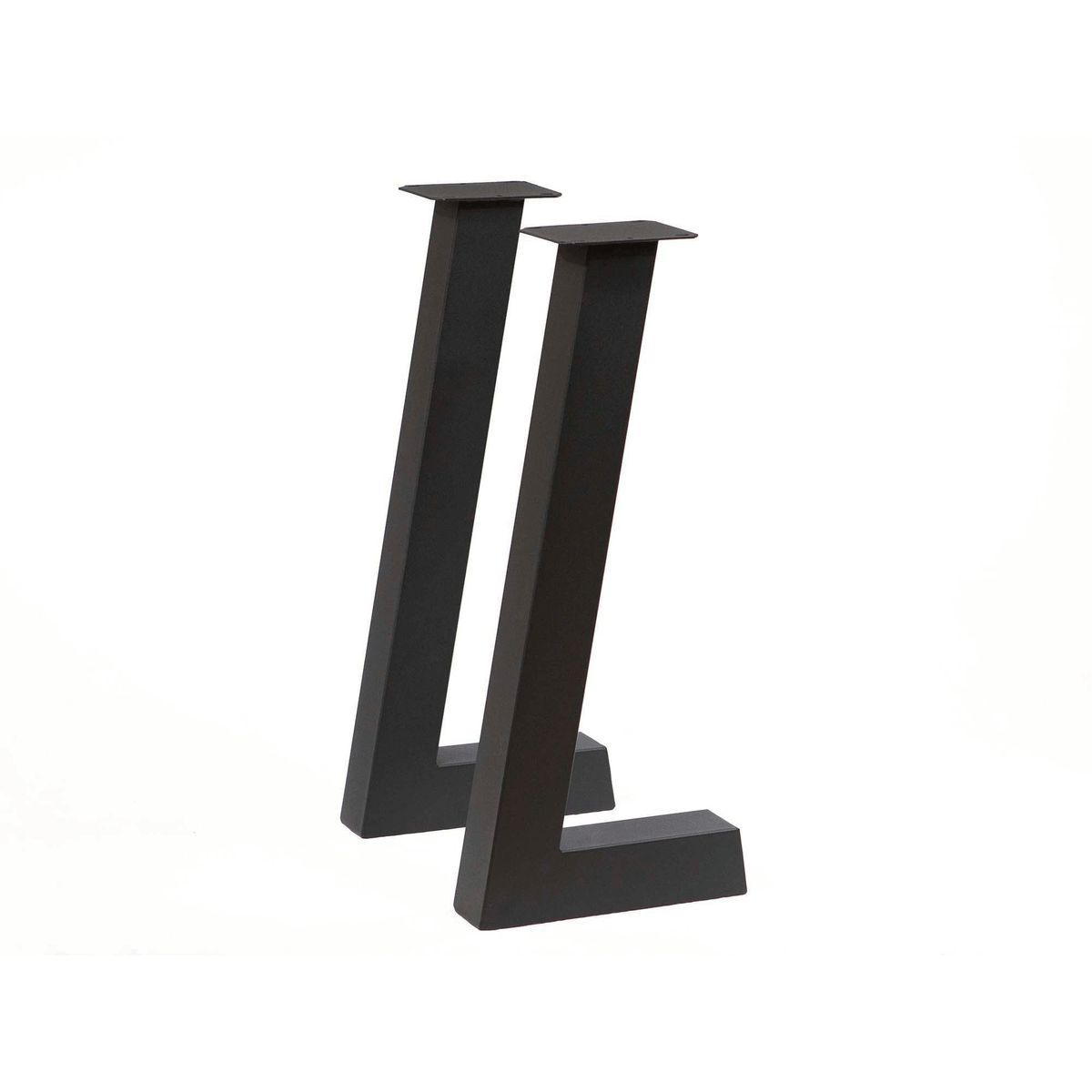 Steel Table Legs, L-Shaped Console Table Legs, SS1830 - Taylor's Collection