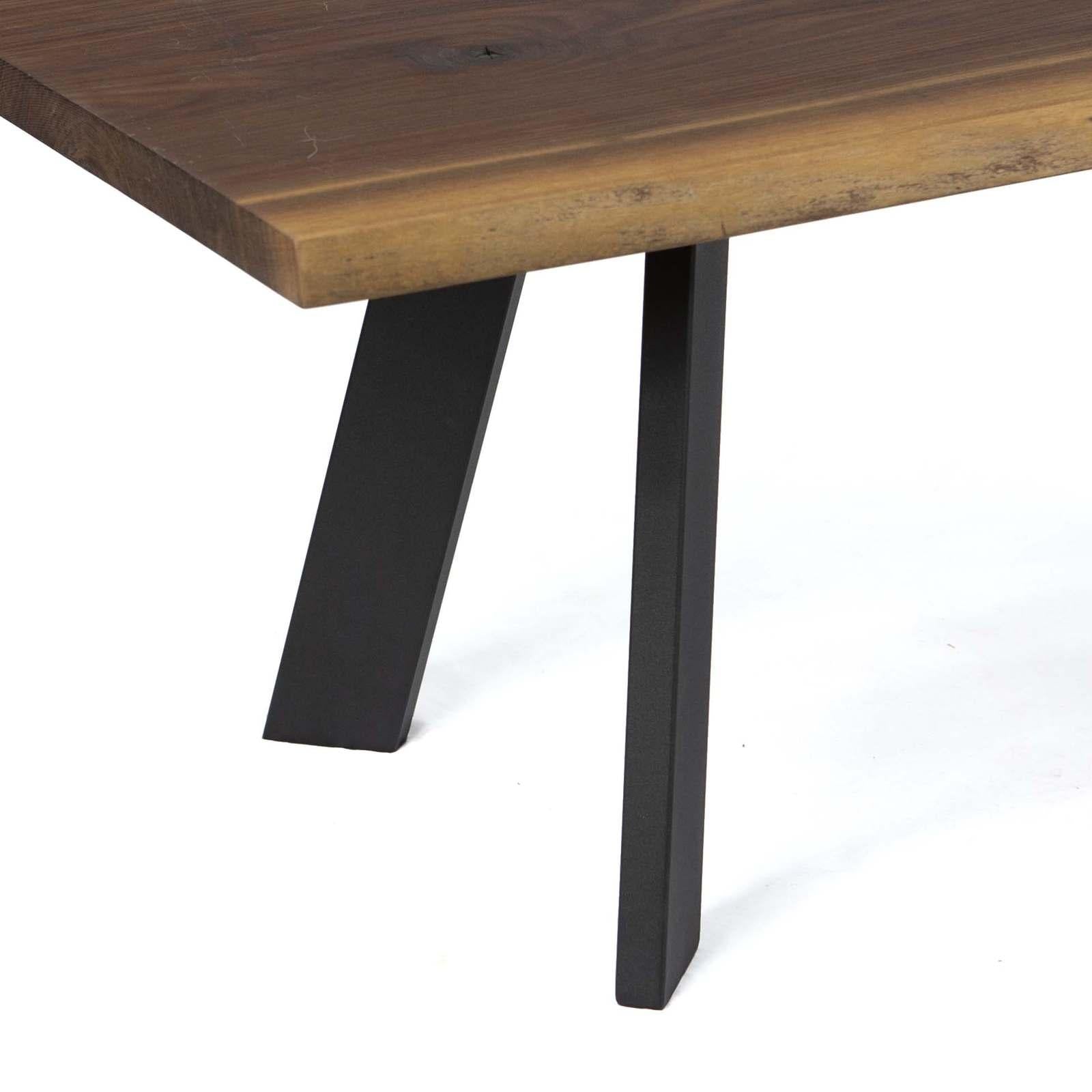 Angled Coffee Table Legs, Black Steel Design, SS900 - Taylor's Collection