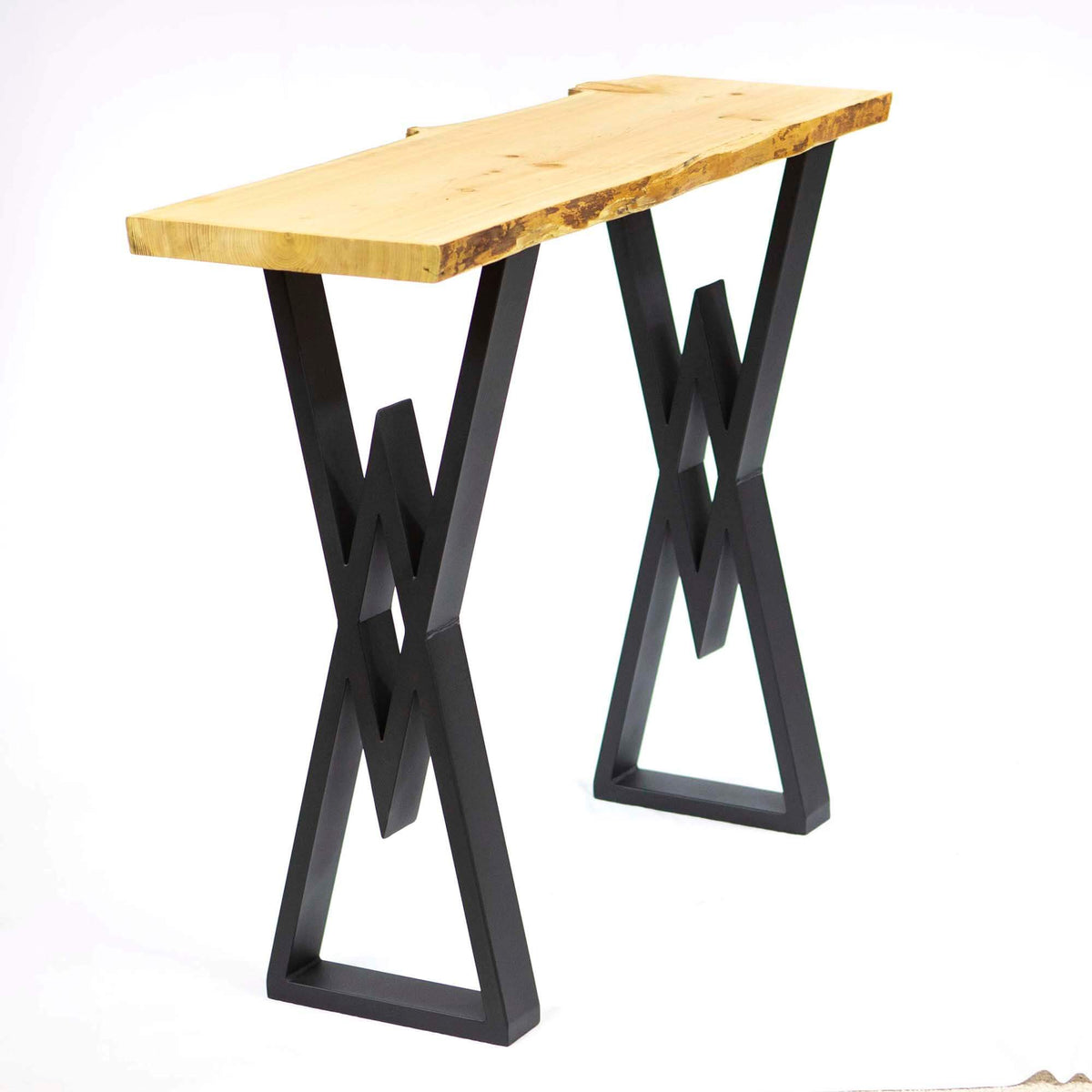 SS670 Console Table legs 86cm tall 31cm wide, 1 Pair, Counter Height D ...