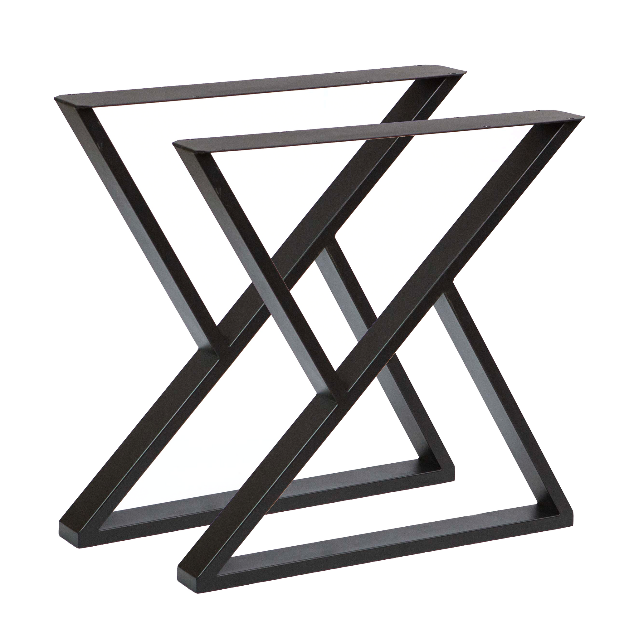 Z-Shaped Dining Table Legs, Industrial Steel, SS310