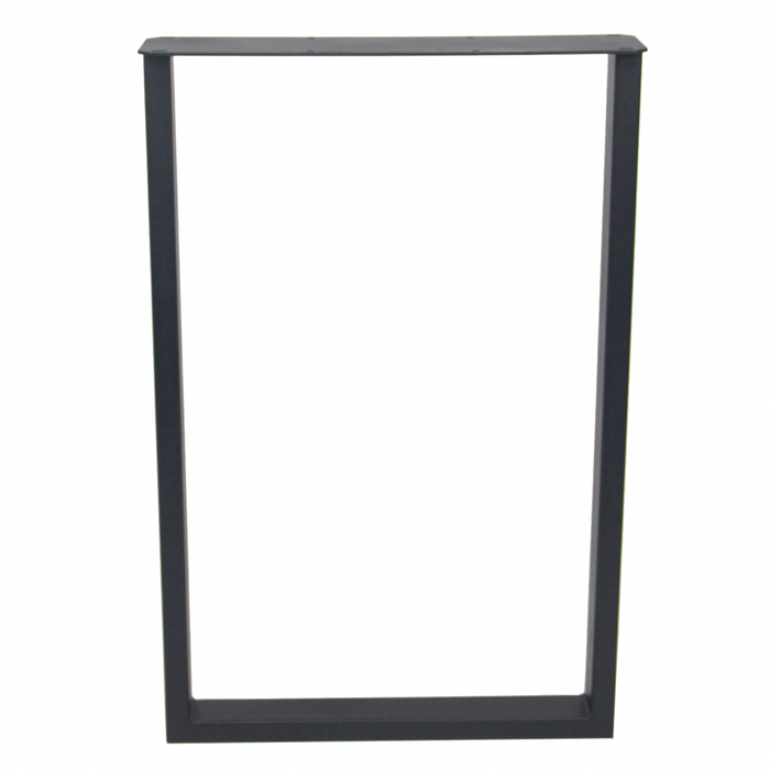 Steel U-Shaped Desk Table Legs, W5033BW