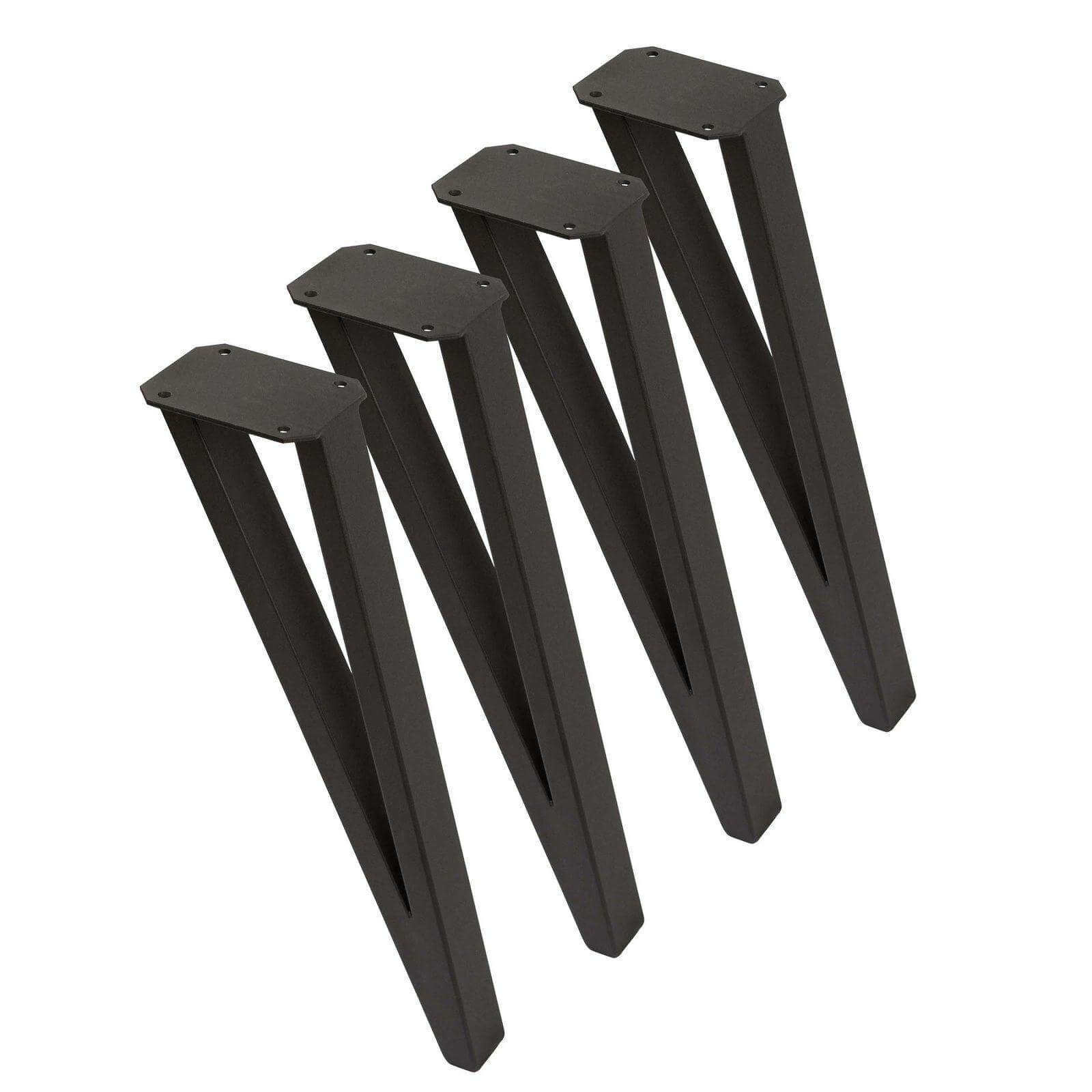 Box Corner Coffee Table Legs, Metal Table Bases, Set/4, SS2120