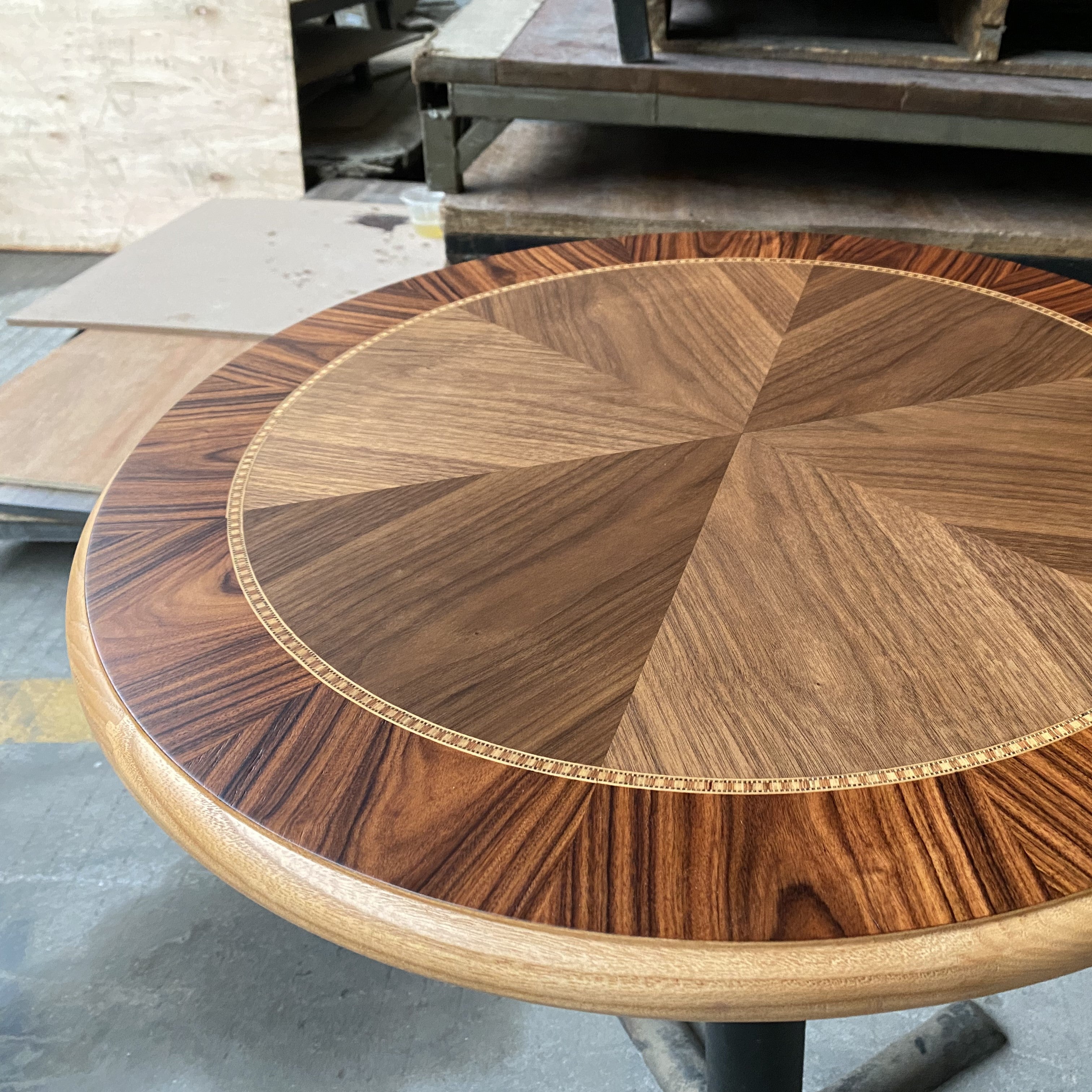 FV-17 Round Table tops| wood table tops| Coffee table tops| Dining tab