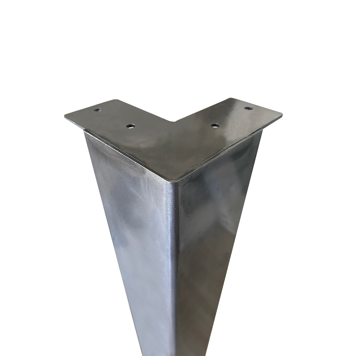 Black Cone Coffee Table Legs 41cm, Powder Coated Steel, G800412-A-41cm ...