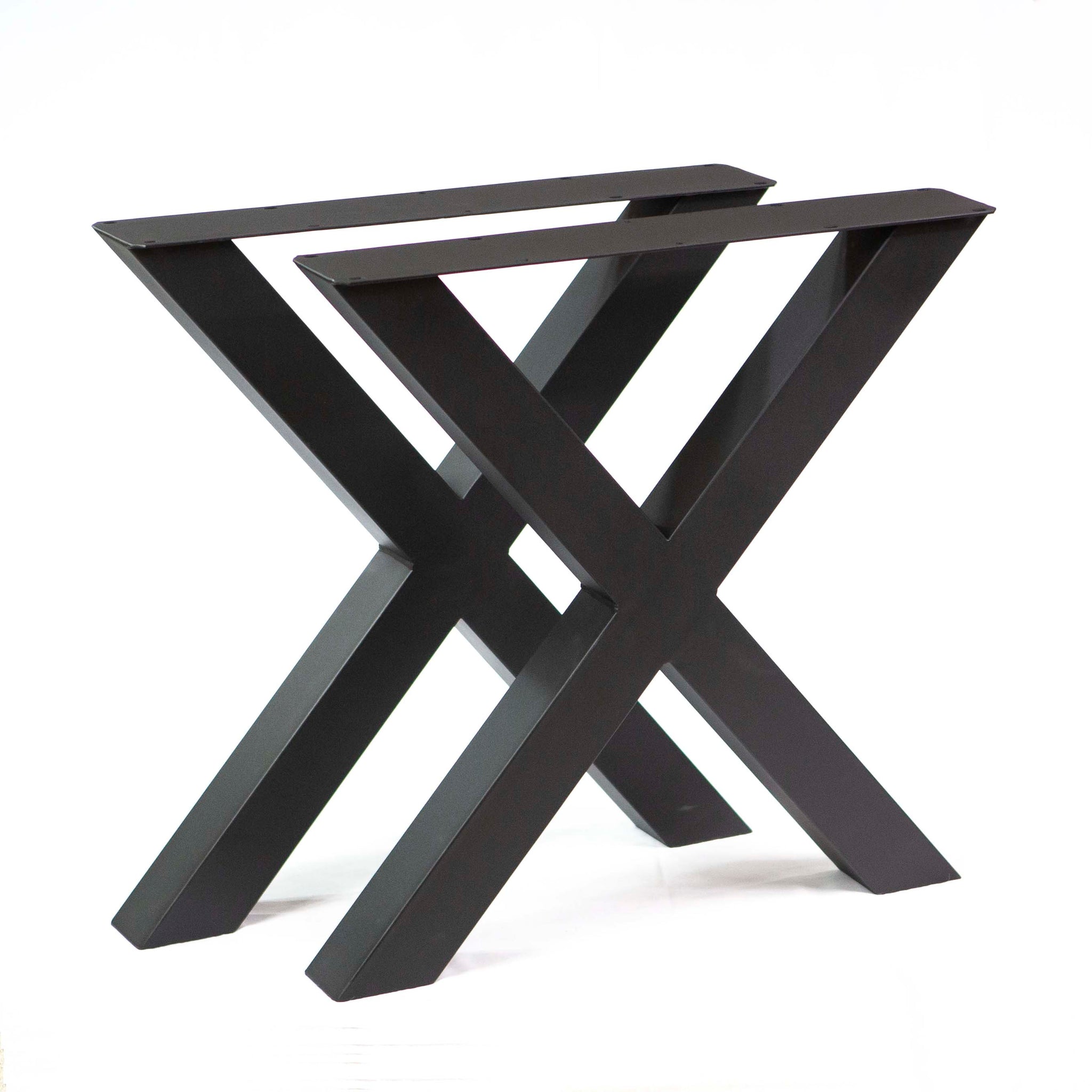 Strong X-Frame Table Legs, Heavy Duty Steel, SS004