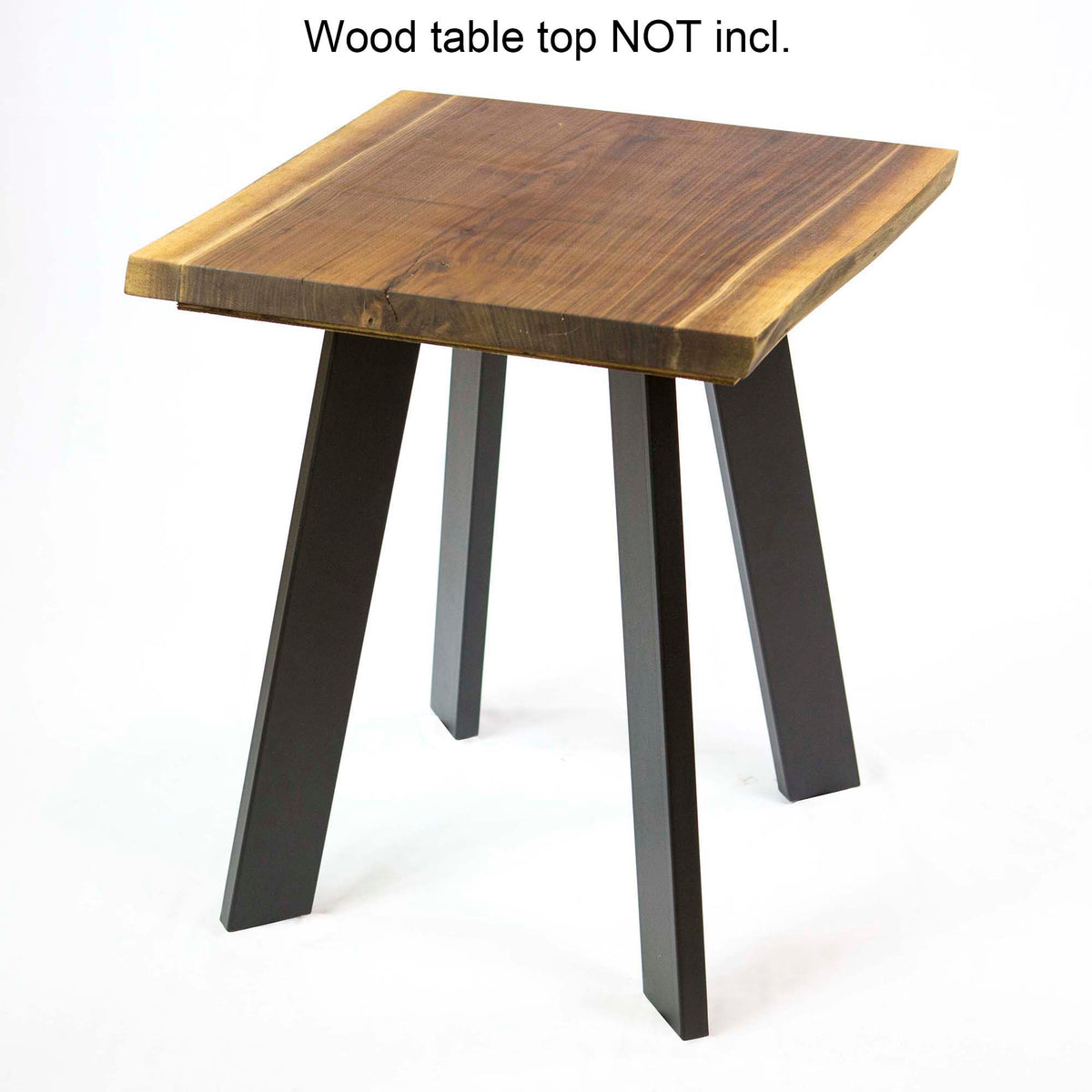 Angled End Table Legs, Stylish, Black Steel Design, SS960 - Taylor's ...