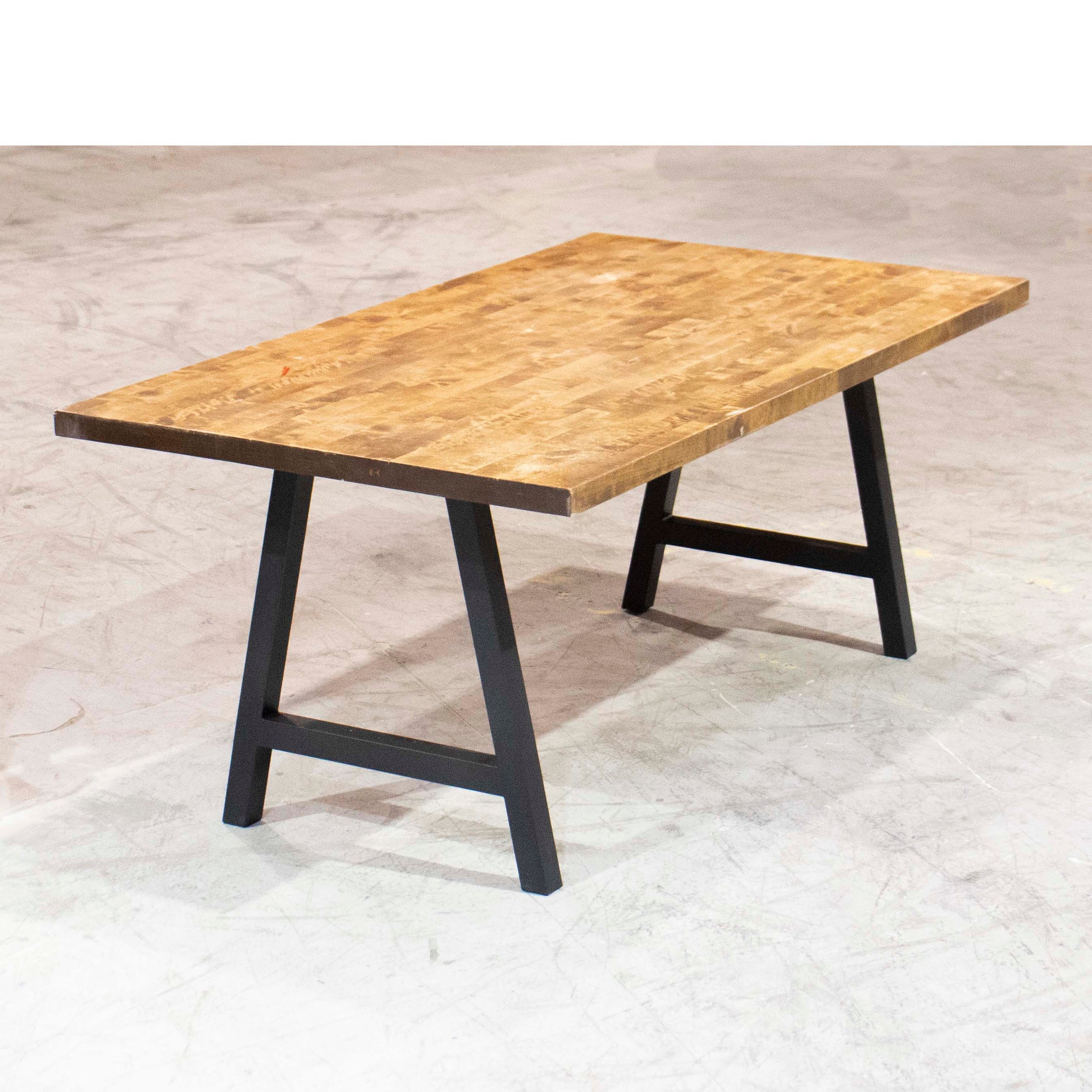 Industrial Steel Dining Table A Legs, 1 Pair, W5044A PLUS